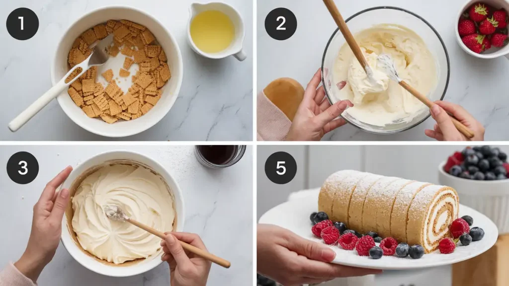 The Ultimate No Bake Swiss Roll Recipe: A Delightful Dessert Without ...
