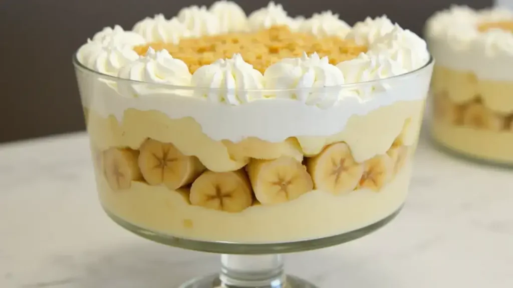 Banana Vanilla Pudding Trifle Recipe – Easy Dessert Idea