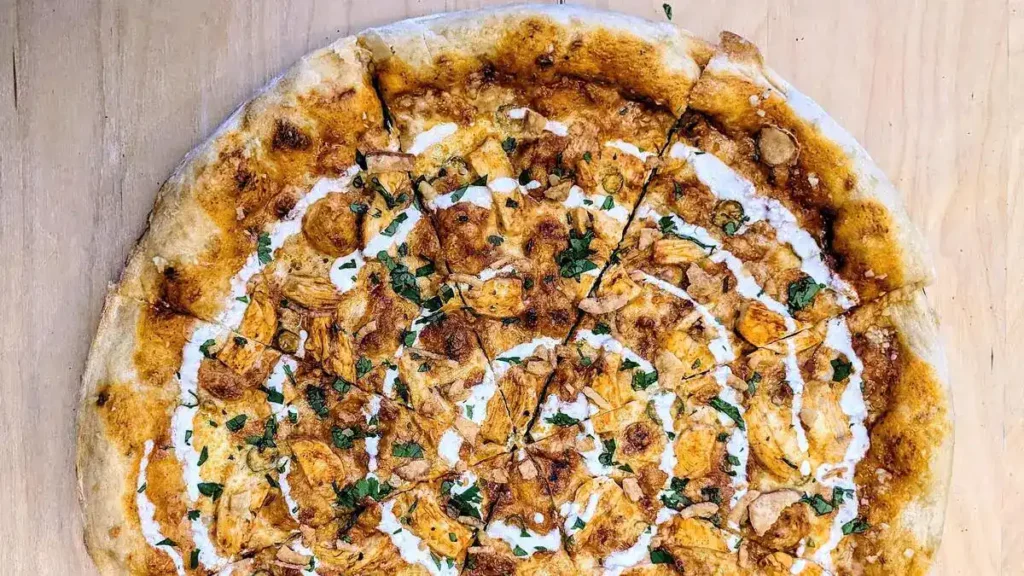butter chicken pizza recipe